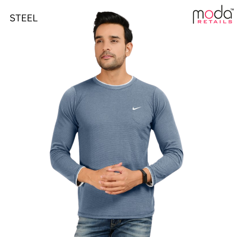 ROUND NECK FULL SLEEVES – Popcorn – Moda Retails